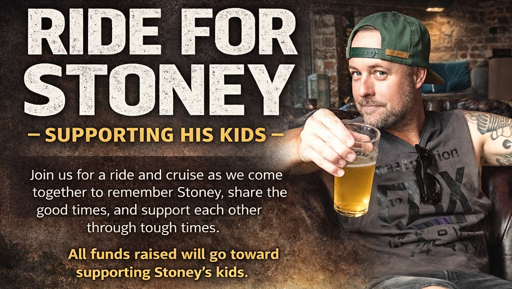 Fundraiser for Jeremy Stone by shaun hale : Ride for Stoney