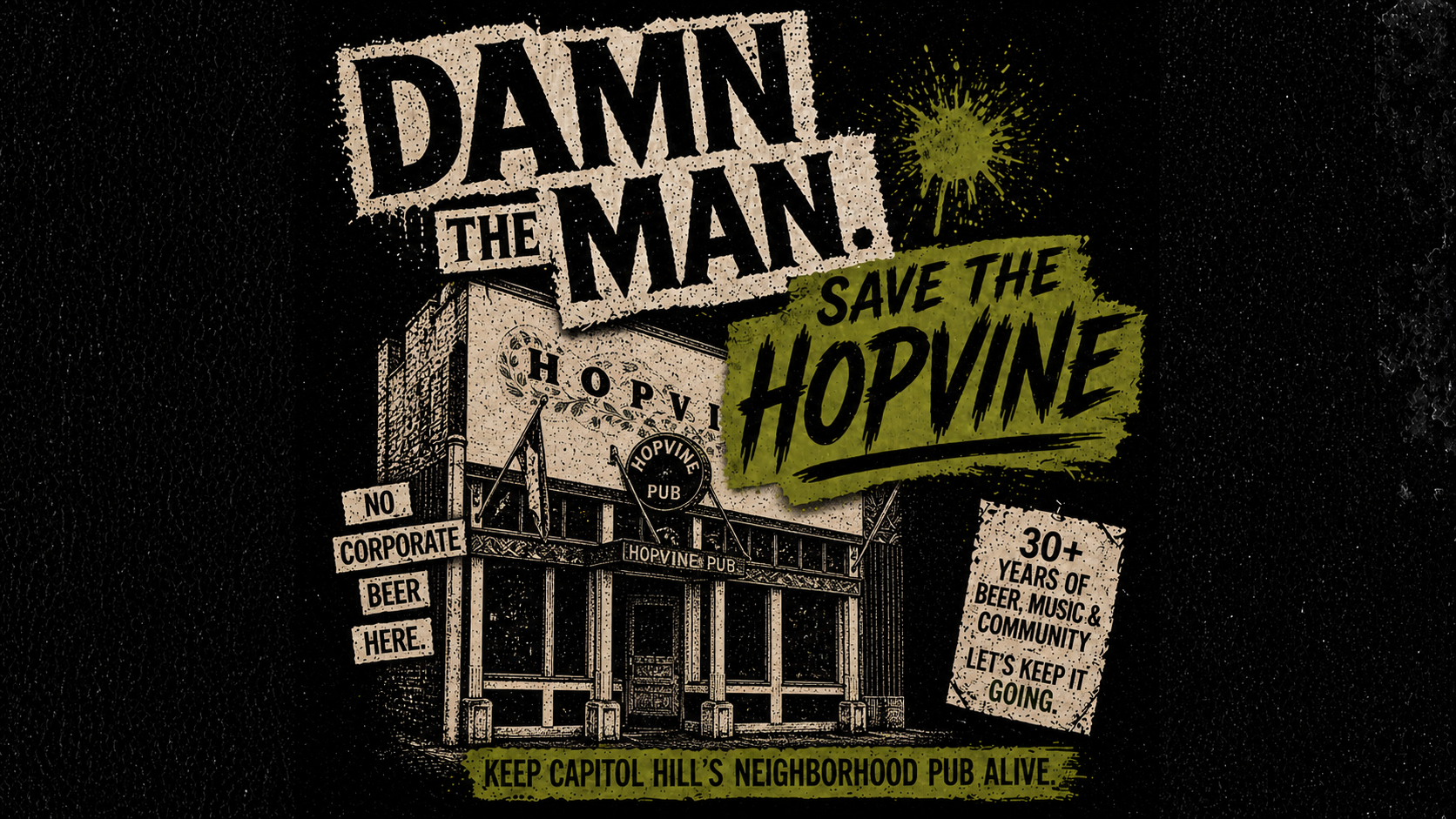 Fundraiser by Taelor Sloane : Help Save Hopvine — Your Neighborhood Pub