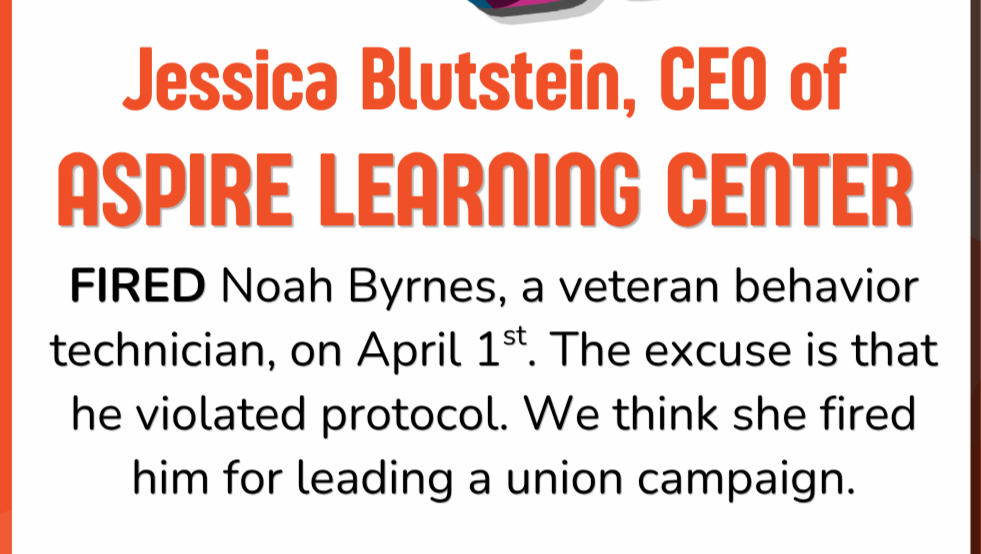 Fundraiser by Alex @ ABA Workers Union : Solidarity for Noah Byrnes ...