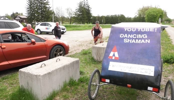 Fundraiser by James Stacey : Mikey’s walk across Canada for mental health