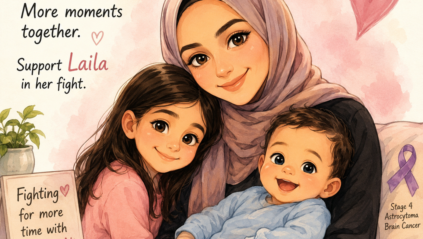 Fundraiser by Zohra Roshanali : Give Laila More Time with Leena and Ali