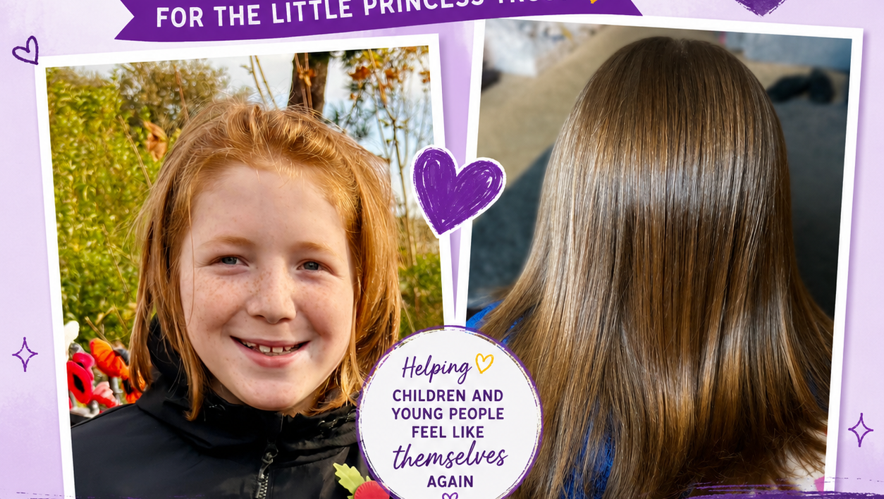 Fundraiser by Kim Melville : Noah’s Big Chop for the Little Princess Trust