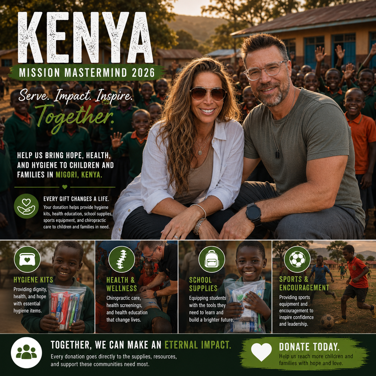 Fundraiser by Cory Frogley : Help Bring Hope, Health and Hygiene To The ...
