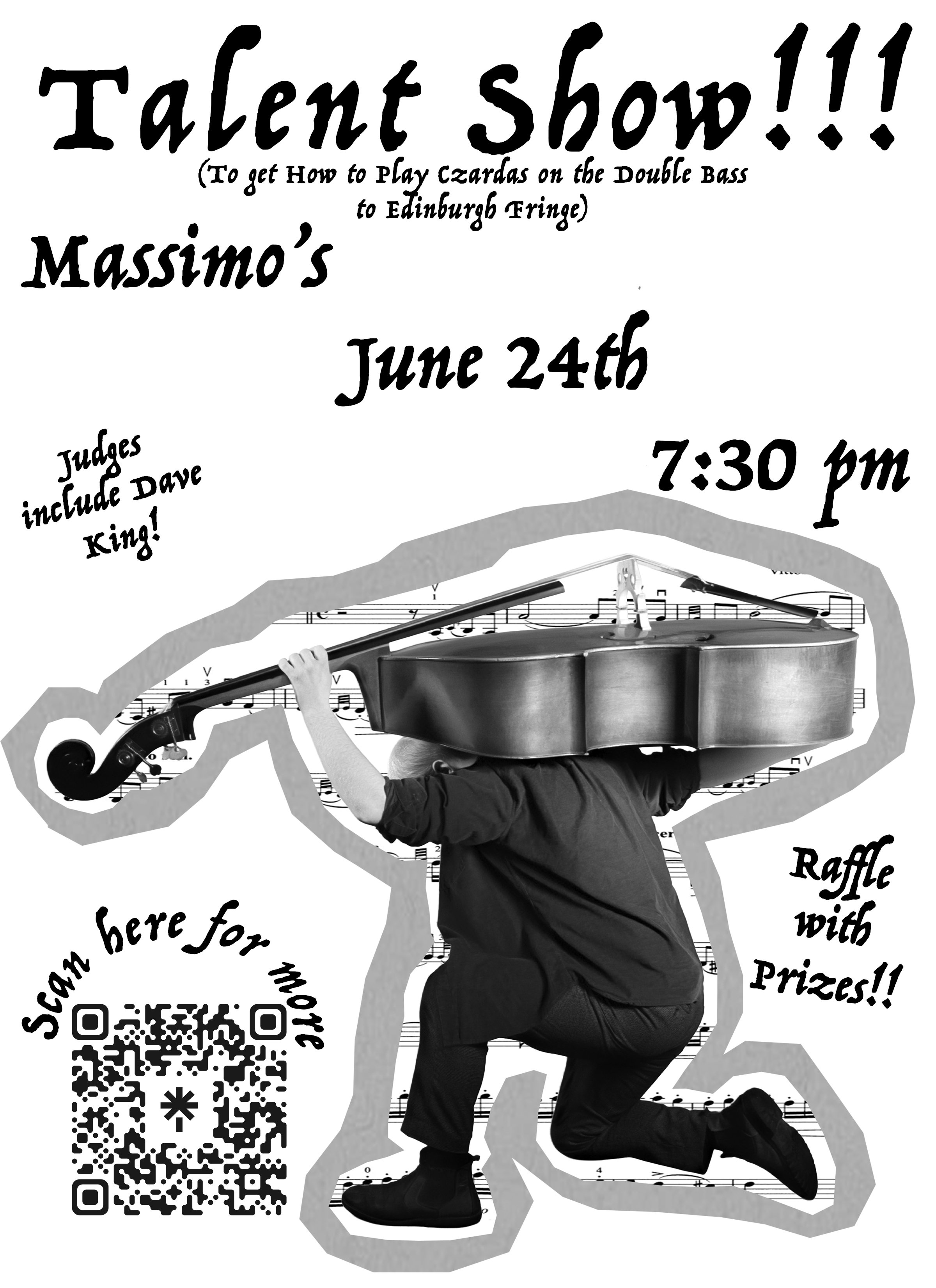 Fundraiser by Carl Jones : Get 'How to Play Czardas on the Double Bass ...