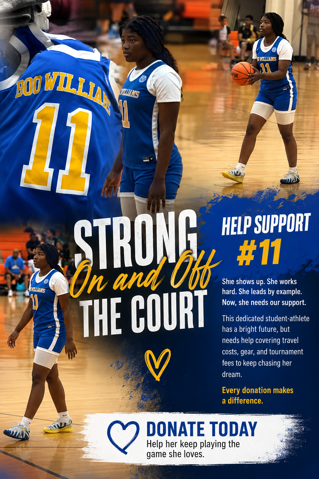 Fundraiser by Keiva Small : Help Kaylee Compete in AAU Tournaments