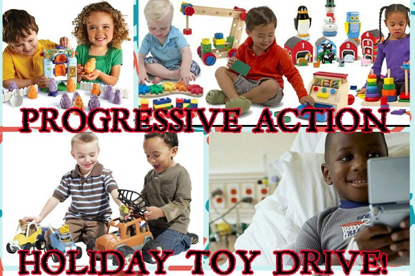 Fundraiser by Jocelyn Nicole : PROGRESSIVE ACTION TOY DRIVE