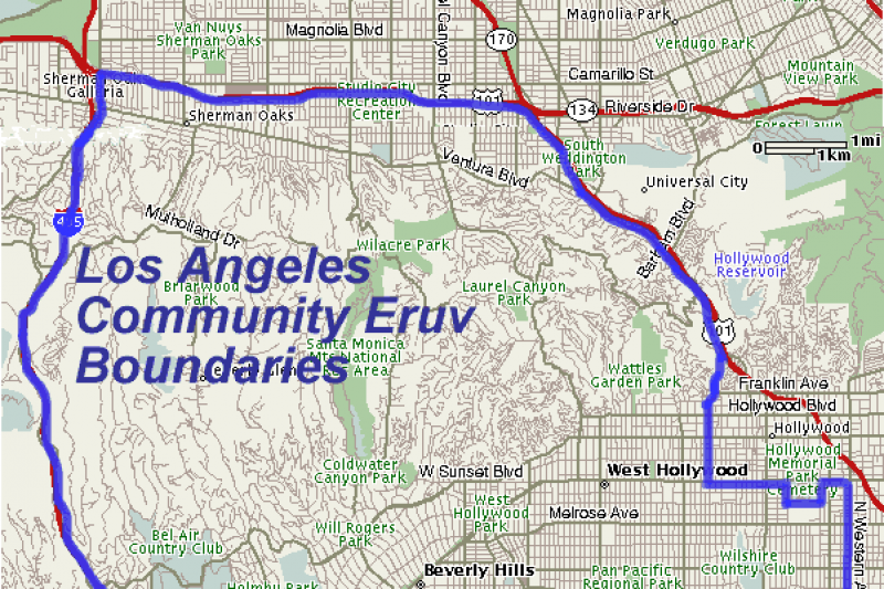 Fundraiser for Los Angeles Community Eruv Society by Howard Witkin ...