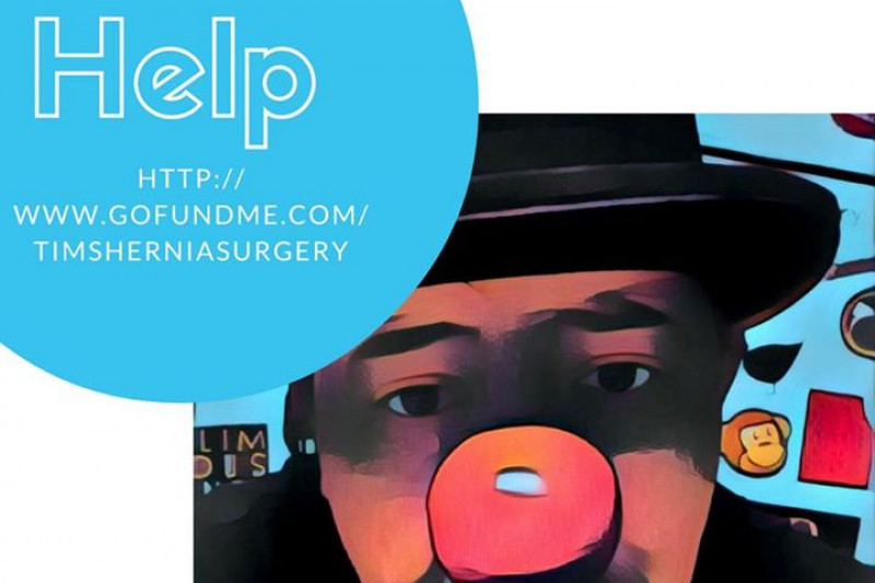 Fundraiser by Tim Slusher : Help! Henry the Hernia Must GO!