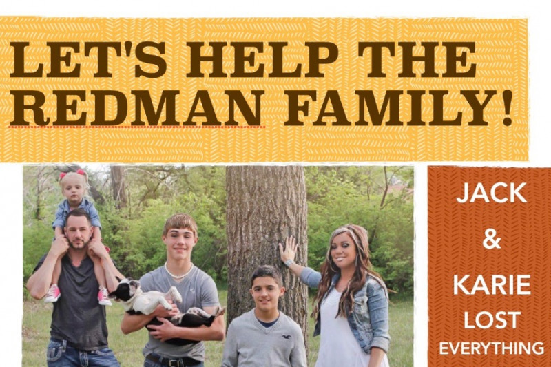 Fundraiser by Cohoon Kinesiology : Let's Help the Redman Family!
