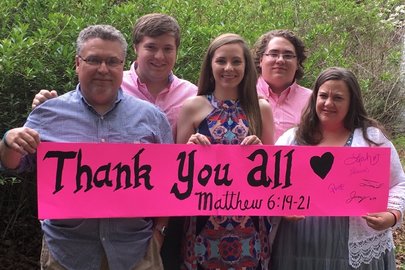 Fundraiser for Leah Allen by Angela Usher : Thomas & Leah Allen and family