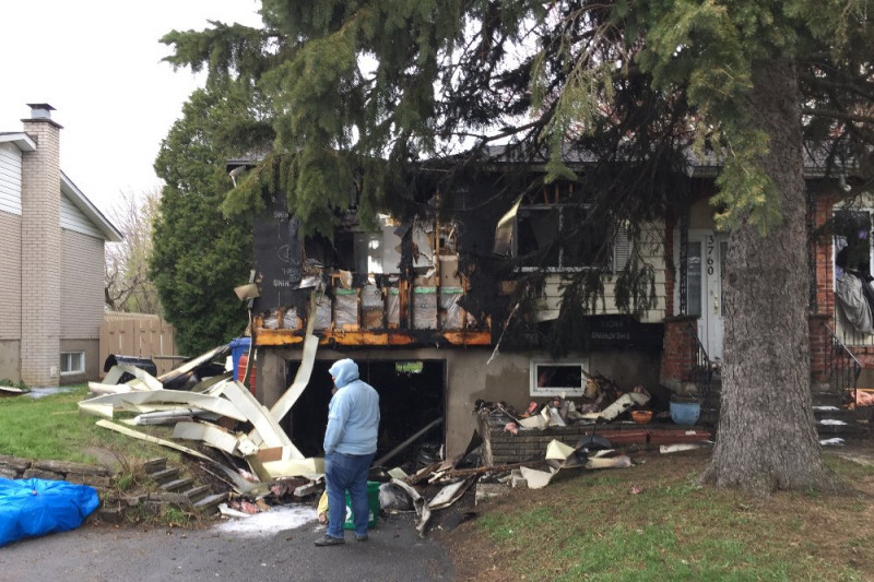 Fundraiser by Roxane Chaput : House blew up, need your help
