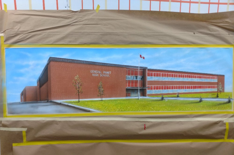 Fundraiser by Dan Shannon : General Panet High School Mural