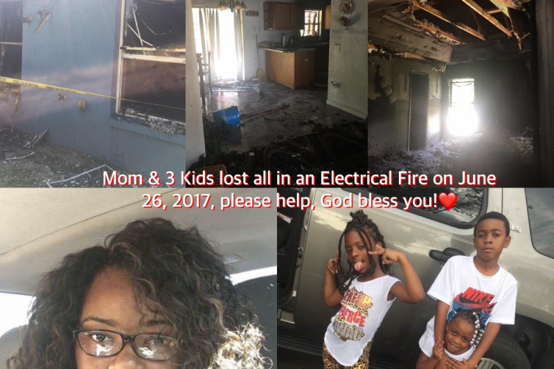 Fundraiser for Shaterrica George by Deb George : Single Mom /3 Kids ...