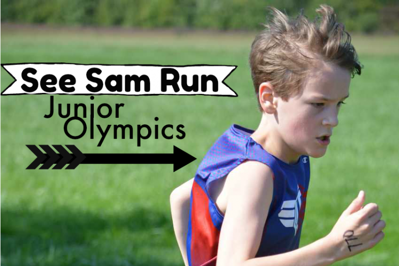 Fundraiser by Sarah Broady : See Sam Run at the Junior Olympics