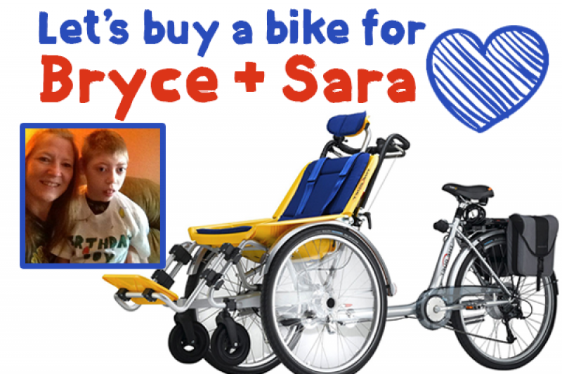 Fundraiser by Aaron Plaat : Let's buy a bike for Sara and Bryce