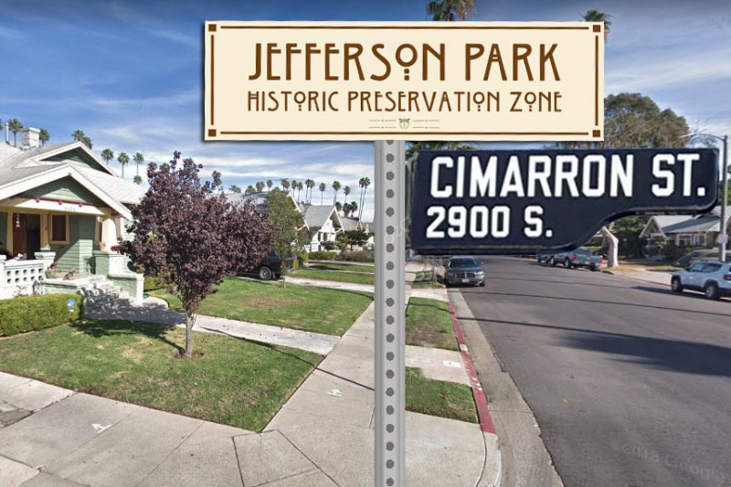 Fundraiser by Keao Tano : Jefferson Park Street Signs