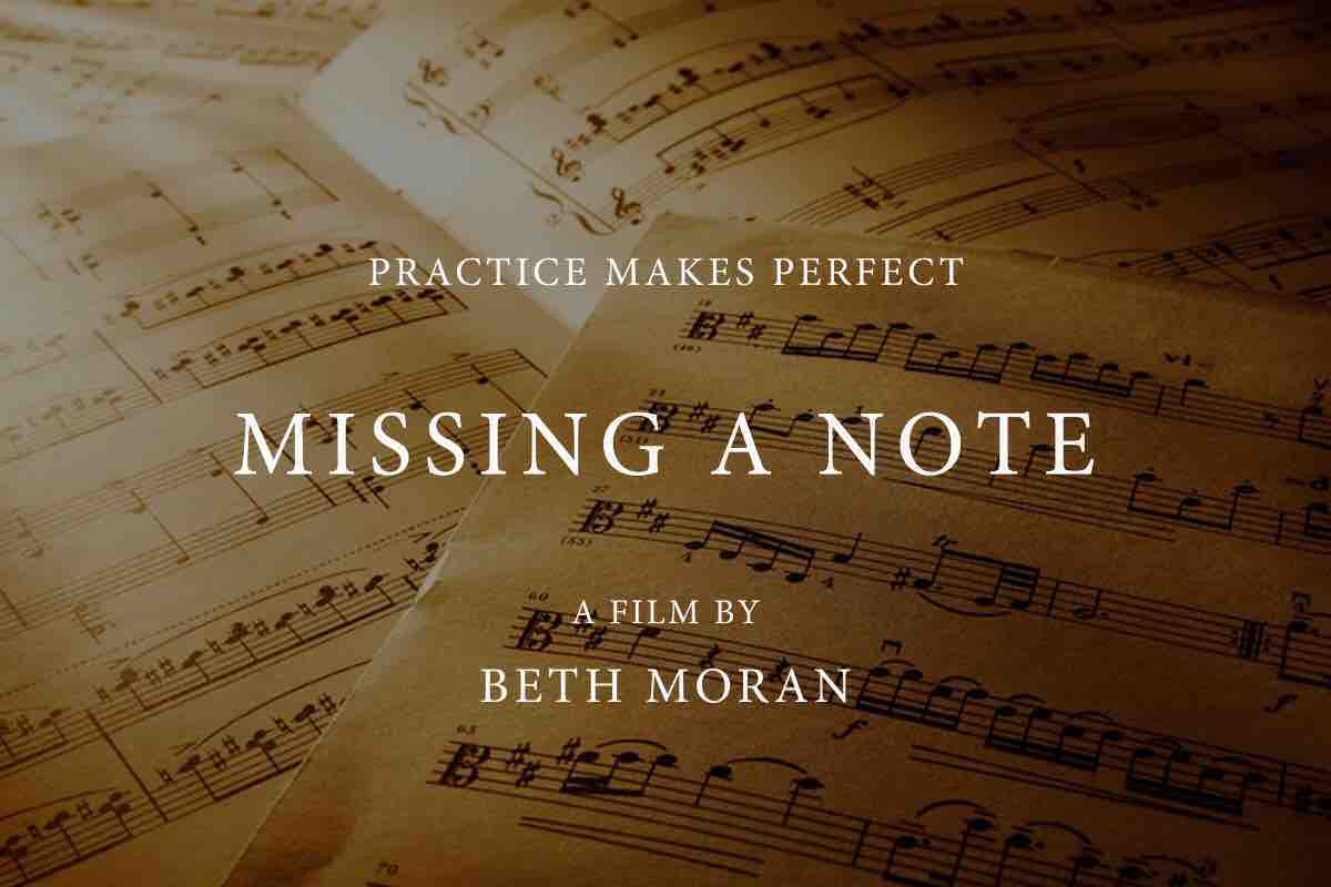 Fundraiser for Tristan Loraine by Beth Moran : Missing a Note, Short Film
