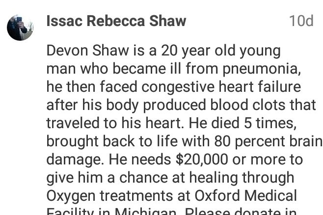Fundraiser by Issac Rebecca Shaw : Devon Shaw
