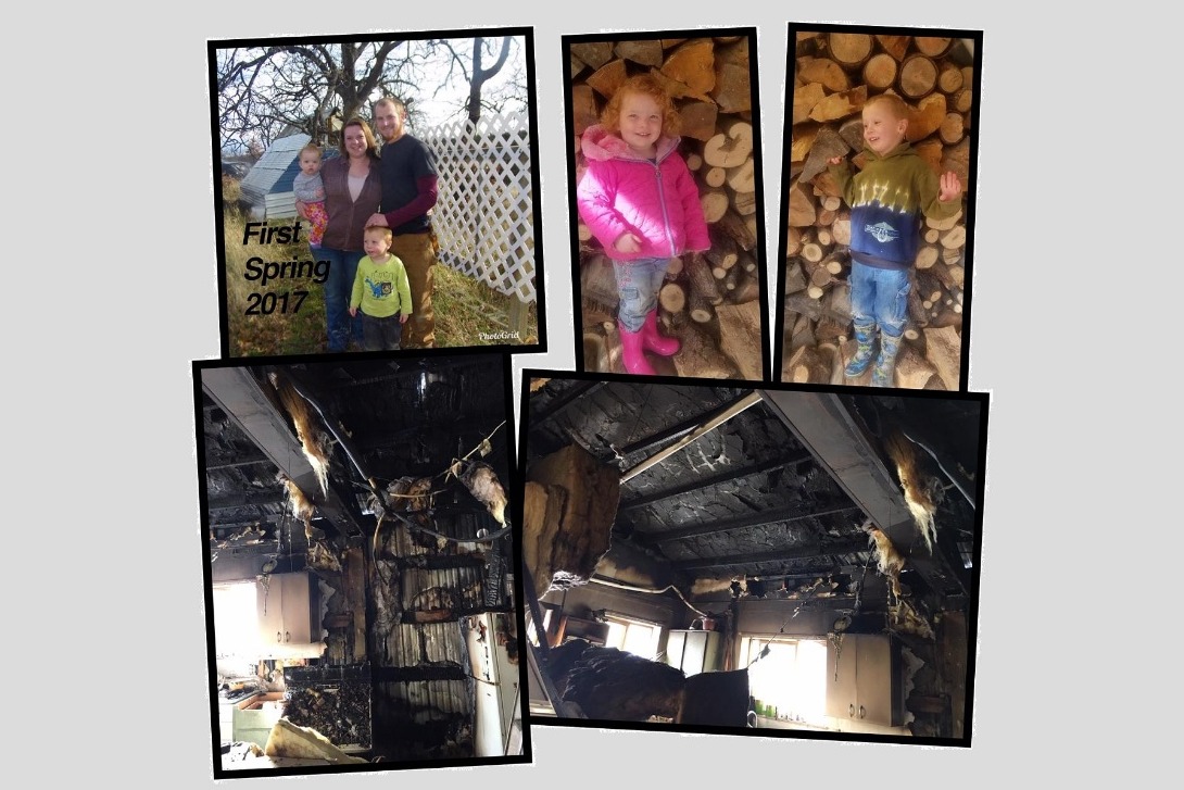 Fundraiser by Kimberly Knopf : Tyler and Corinna Wells House Fire