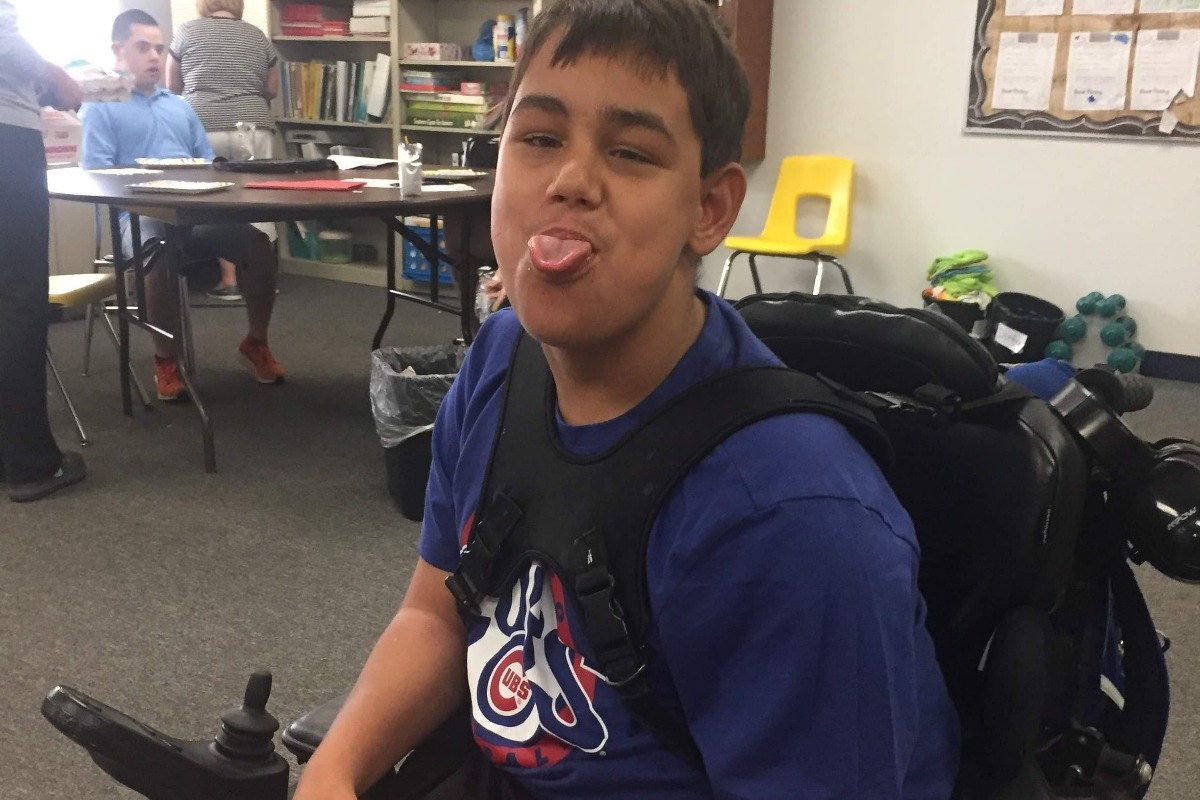 Fundraiser by Alexandra Rodriguez : Let's help AJ get a Wheelchair Ramp