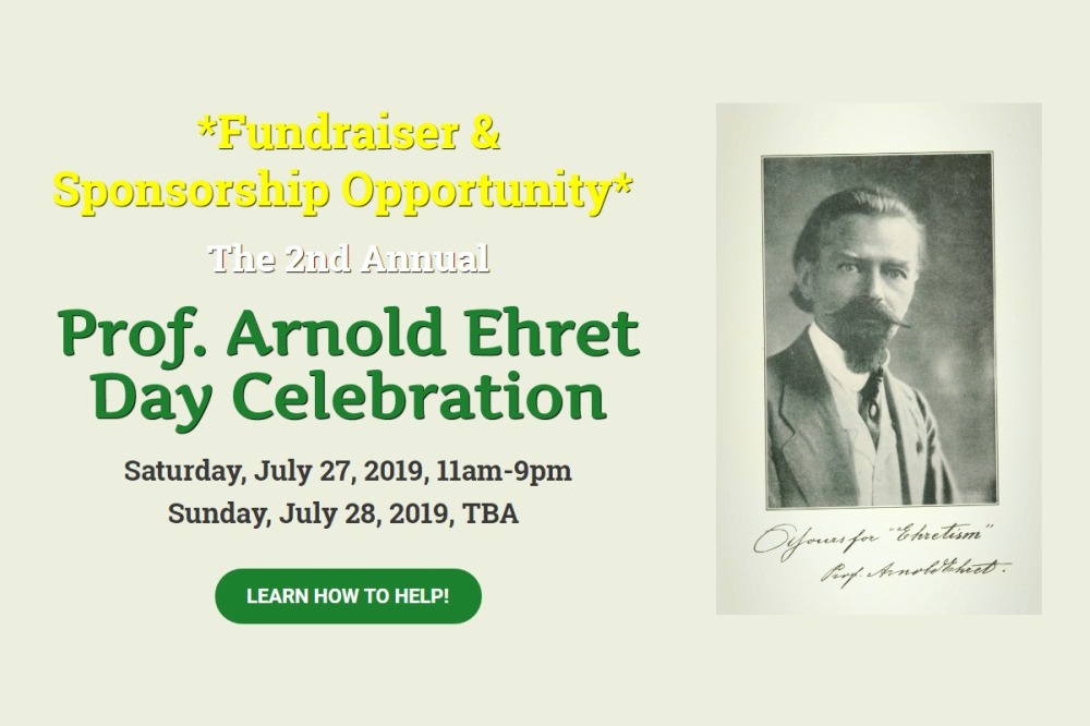 Fundraiser by Prof. Spira : Prof. Arnold Ehret Day Celebration Fundraiser