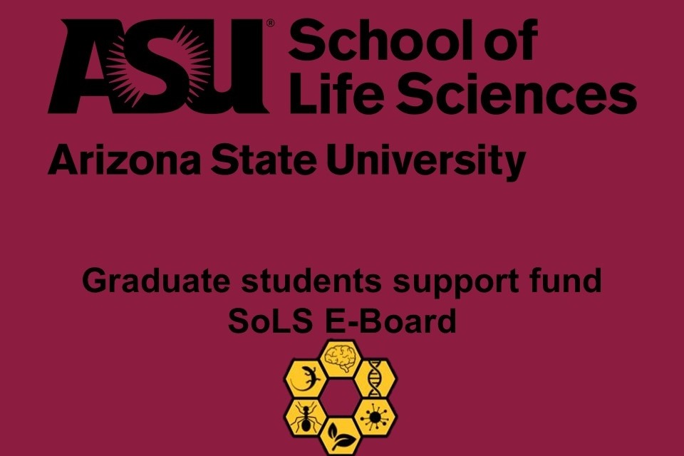 Fundraiser by Romain Dahan : Support Graduate students of SoLS - ASU