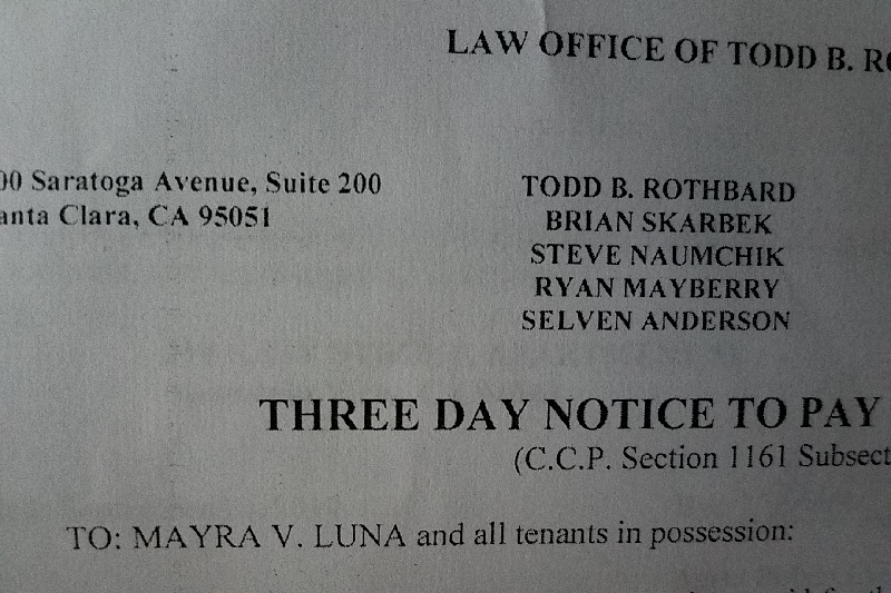 Fundraiser by Mayra Verdi Luna : Eviction Court Notice