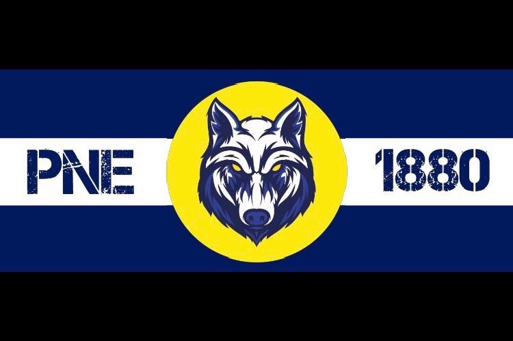 Fundraiser by Pne home And away : Preston North End fans wolf flag