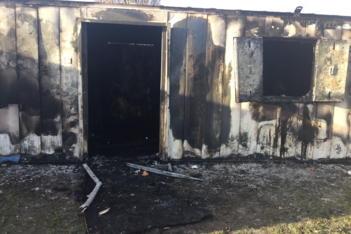 Fundraiser by Seacroft Colts : Burnt down container!