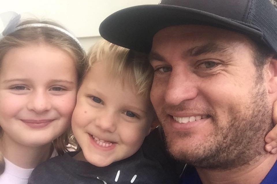 Fundraiser for Gene Willis by Adam Lavis : Gene Willis and children