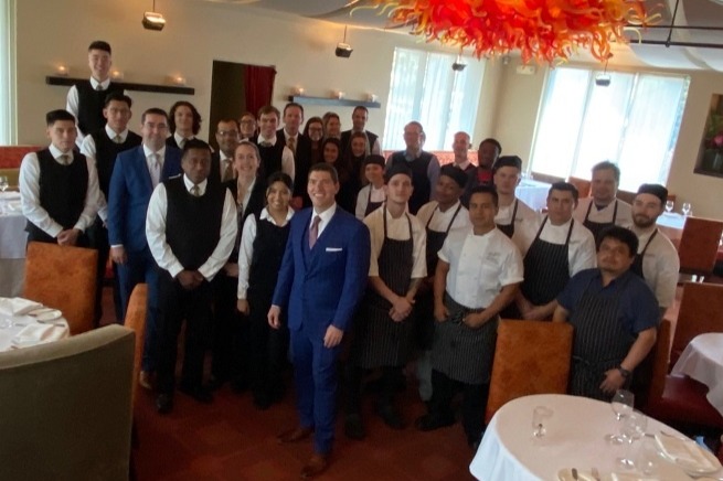 Fundraiser by Melissa Harary : Restaurant Nicholas Staff