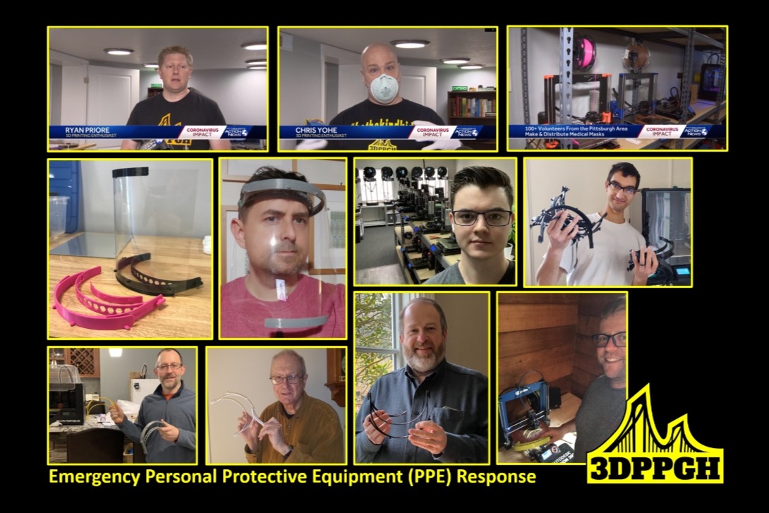 Fundraiser by Ryan J. Priore : 3DPPGH Critical 3D Printed PPE For ...
