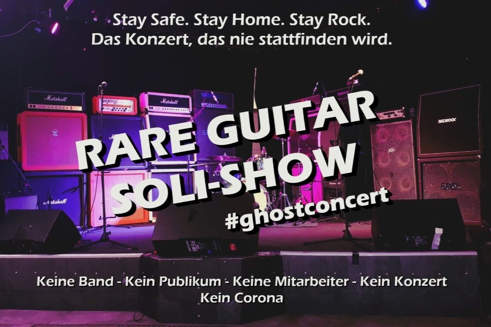 Fundraiser by Rudi Dinkela : Rare Guitar Soli-Show