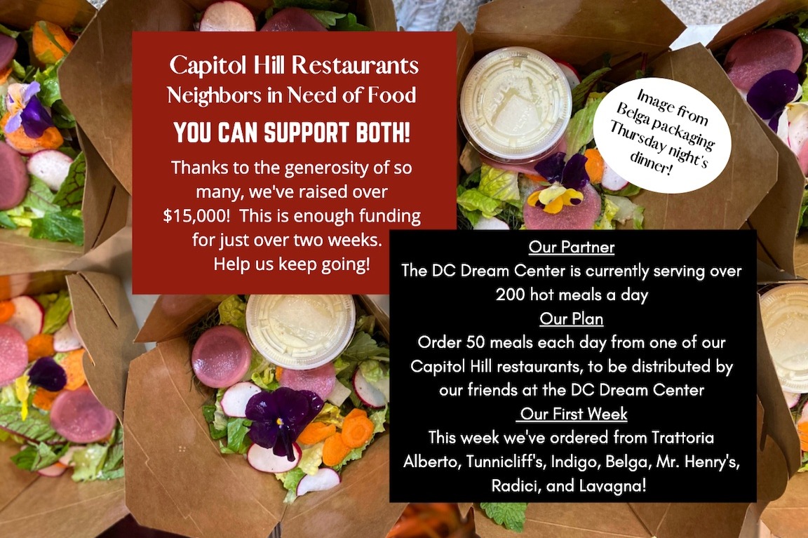 Fundraiser by Tonya Fulkerson : Support Capitol Hill Restaurants