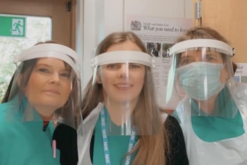 Fundraiser for Andrew Allerton by Jessica Seaward : PPE Visors for East ...