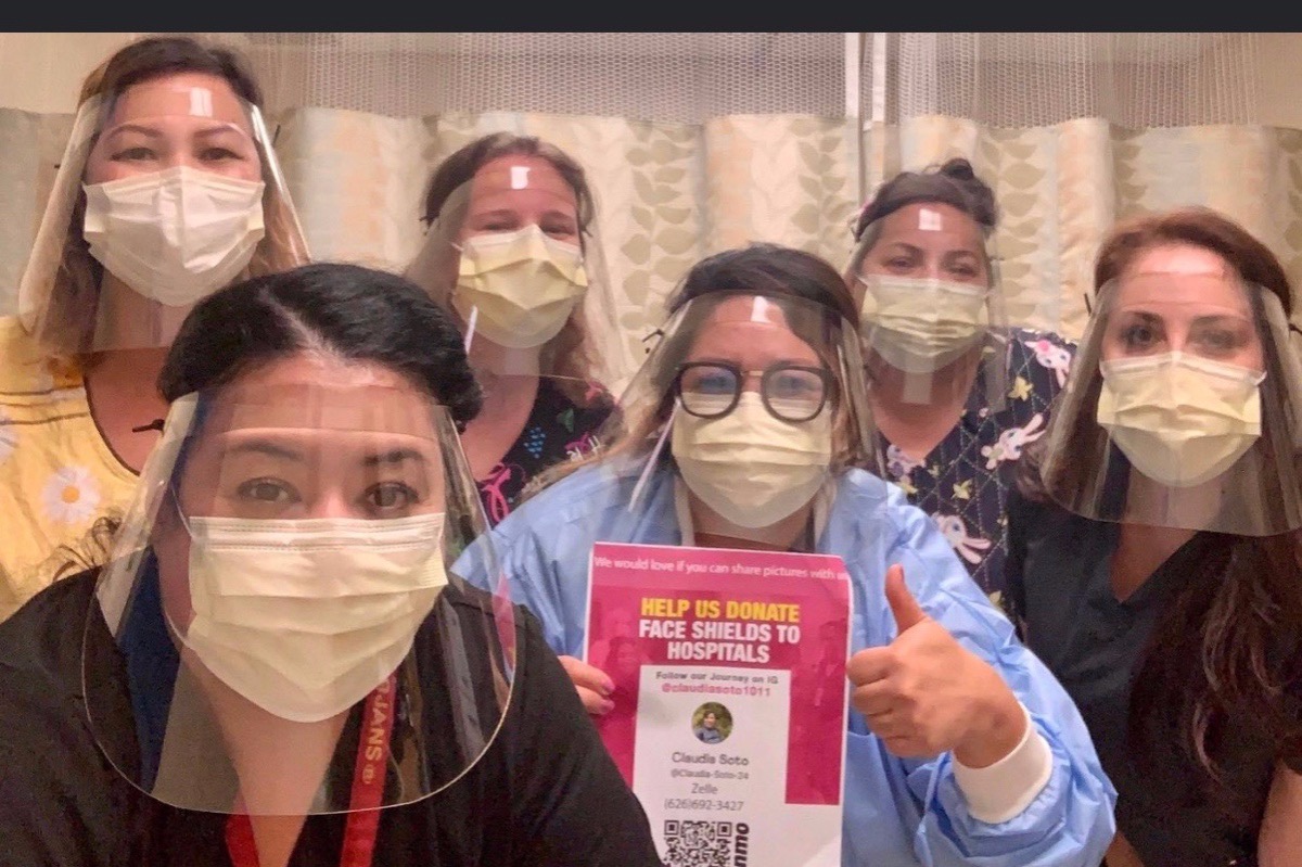 Fundraiser for Jose Ivan Contreras by Camille Herrera : Face Shields ...