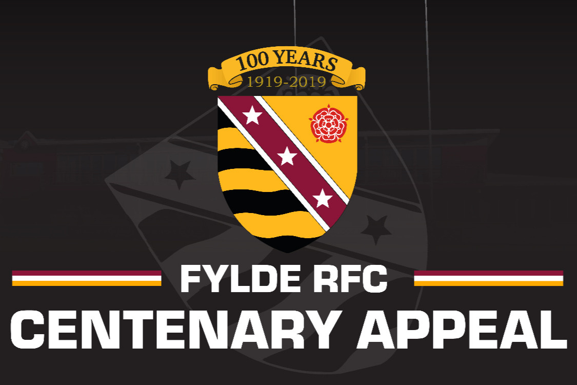 Fundraiser by David Wiseman : Fylde RFC Centenary Appeal