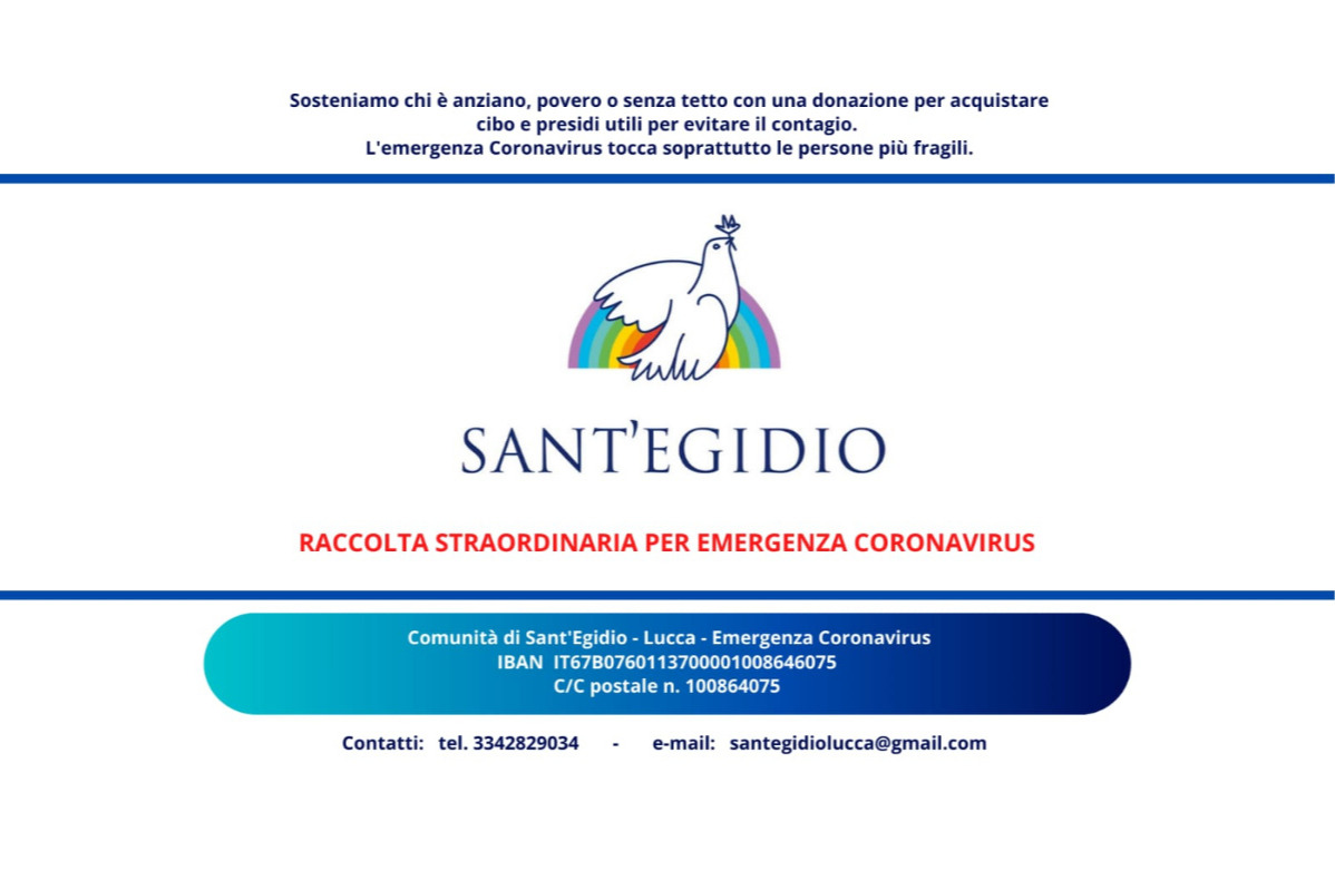Fundraiser by Luca Andreozzi : Emergenza Covid19 - Comunità di ...
