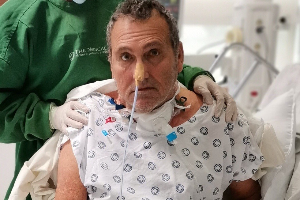 Fundraiser by Haley Glick : Timothy Andrade Stroke-Covid Survivor Campaign