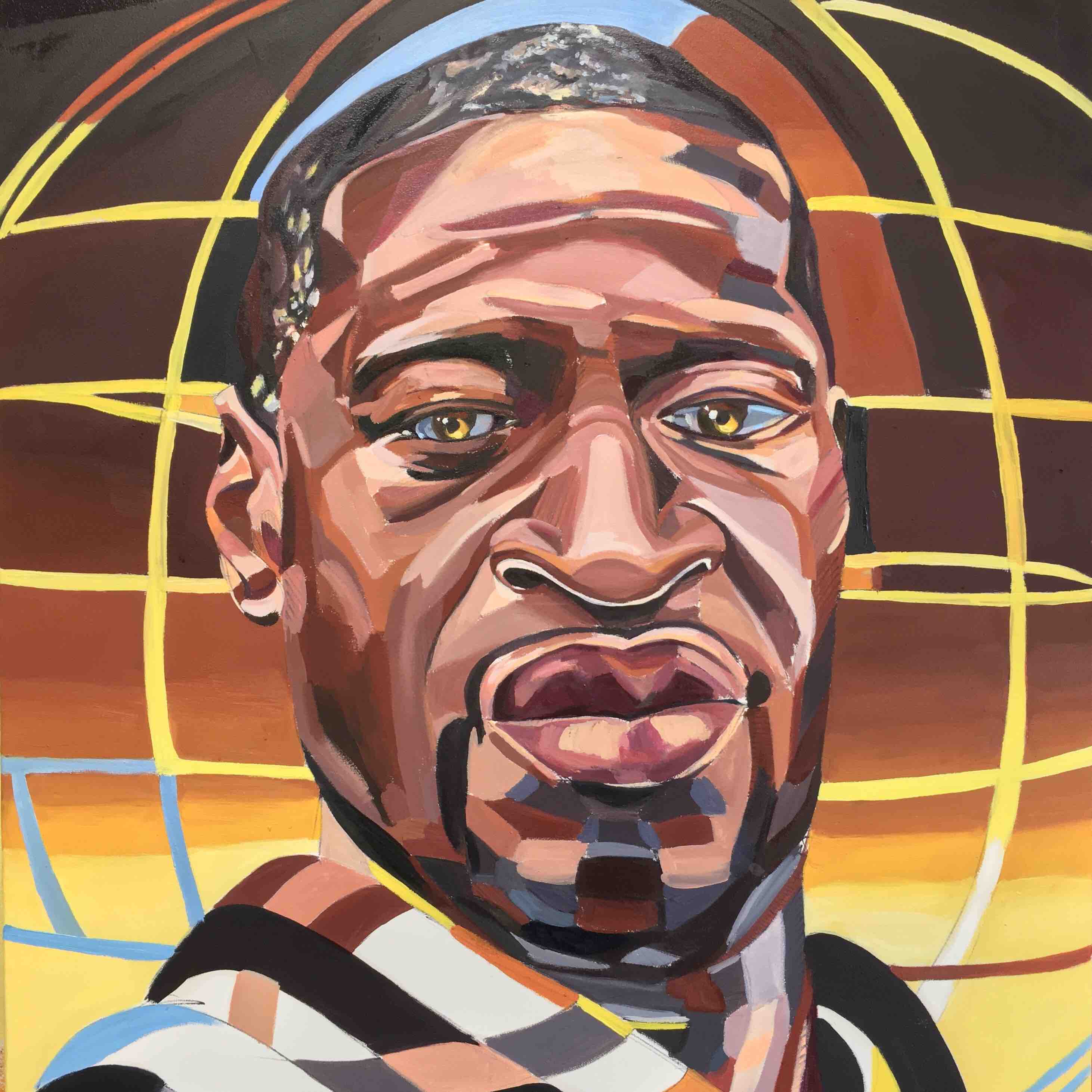 Fundraiser by Alexandra Allen : George Floyd Painting Raffle For BLM ...