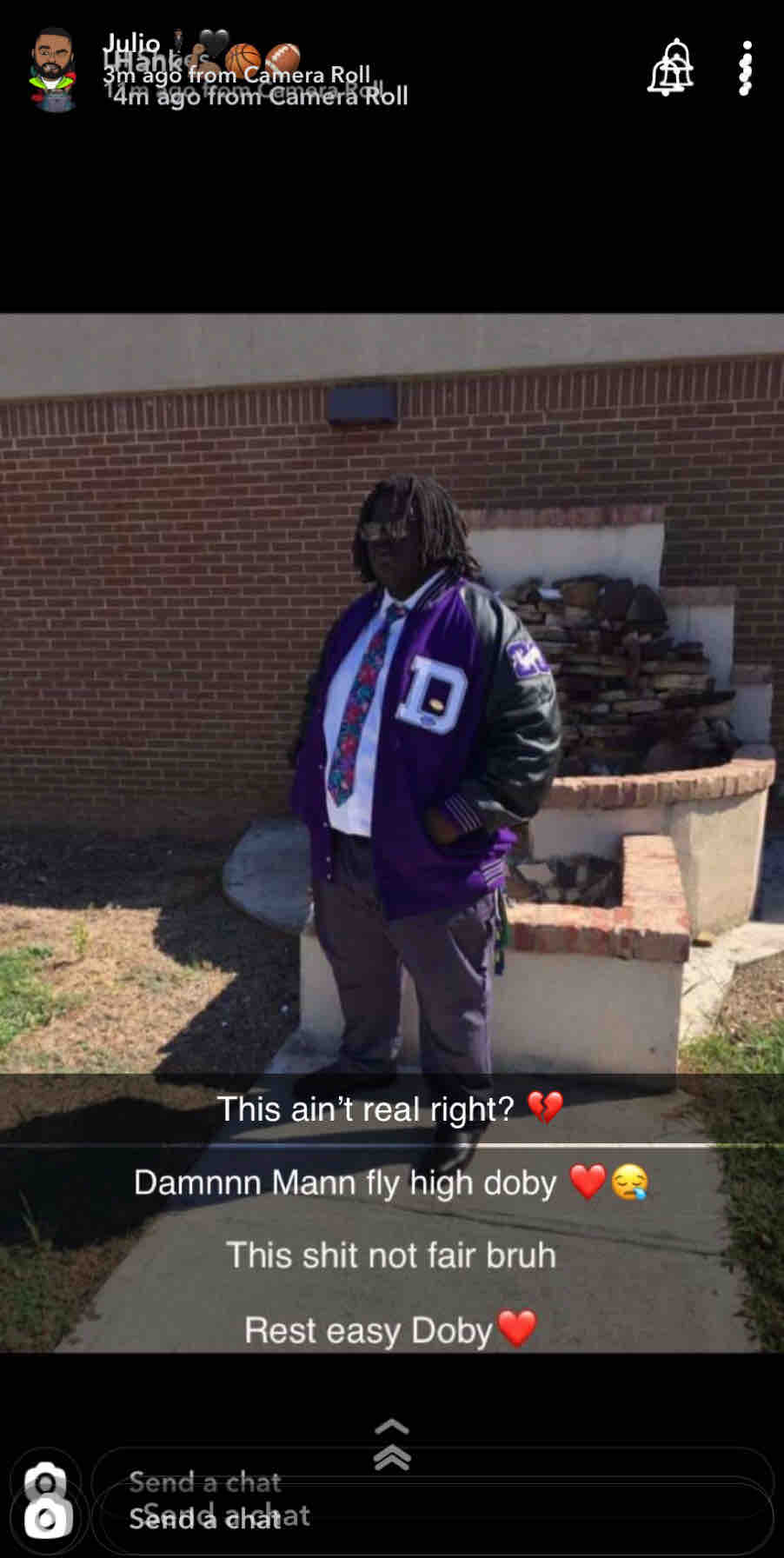 Fundraiser for Richard Jones by Chelsea Odom : James doby ️