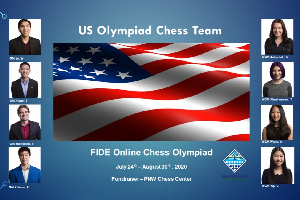 Fundraiser by PNW ChessCenter : Support US Olympiad Chess Team!