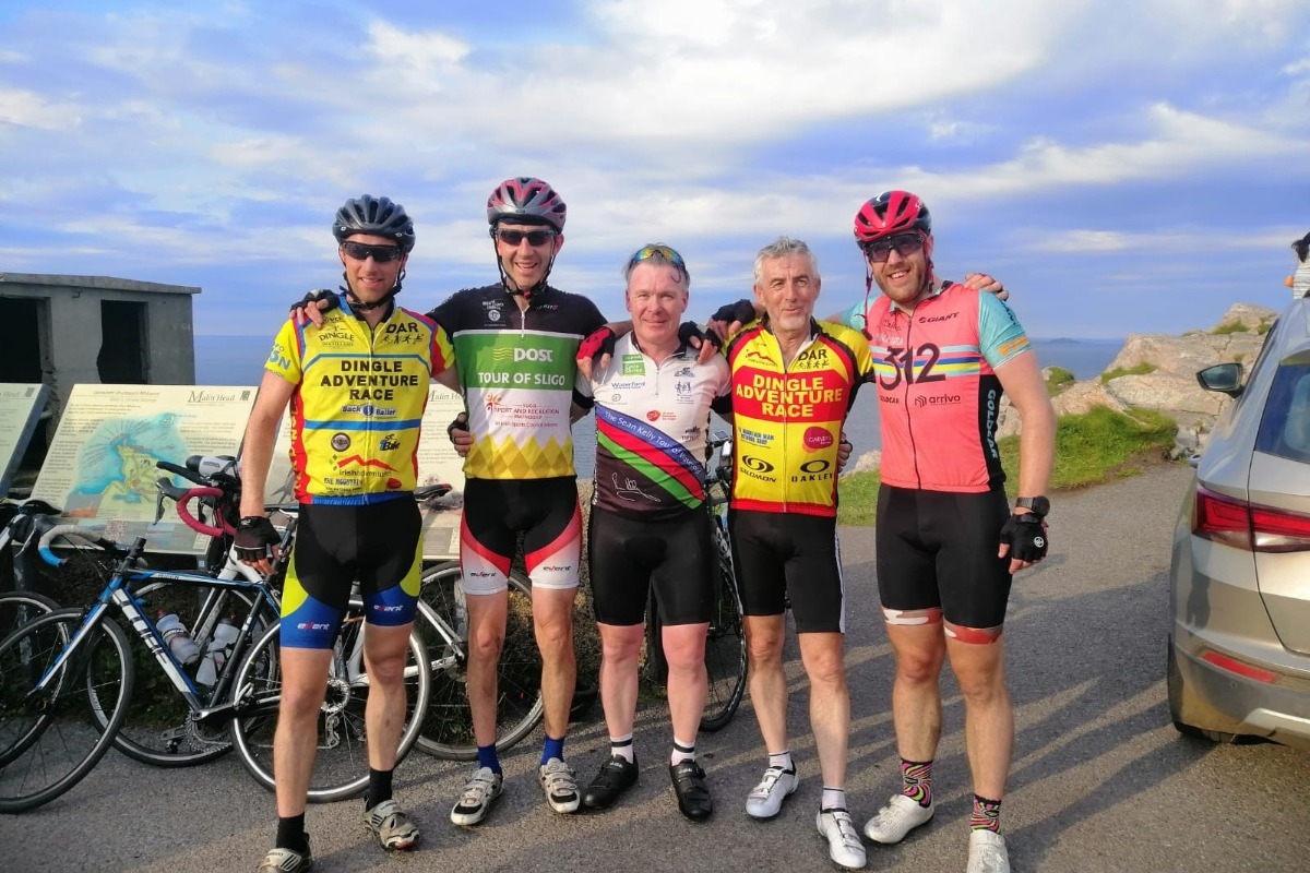 Fundraiser by Pat Dalton : Mercy Foundation Mizen to Malin cycle