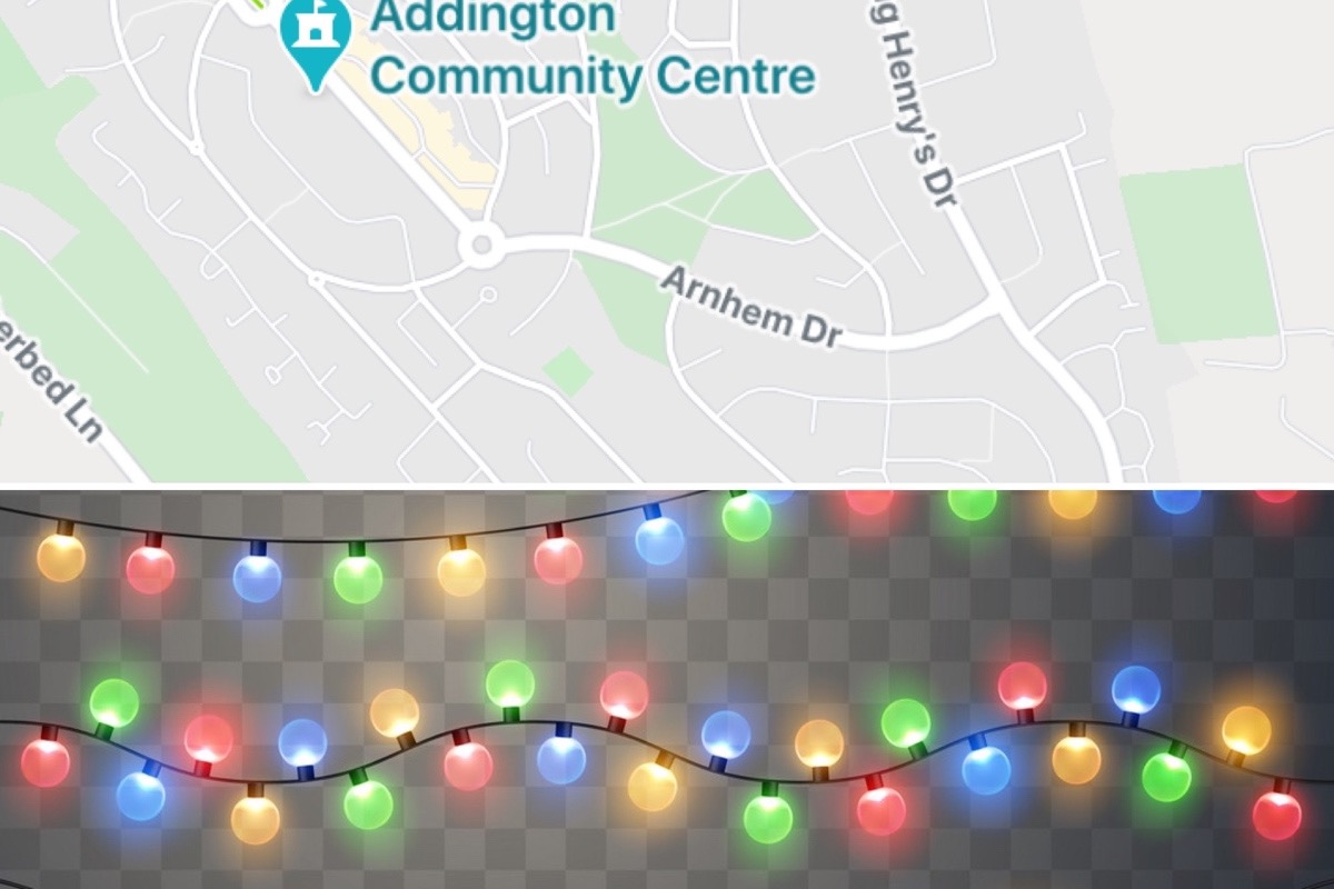 Fundraiser for Parade BID by Gareth Merredew : New Addington Xmas Lights