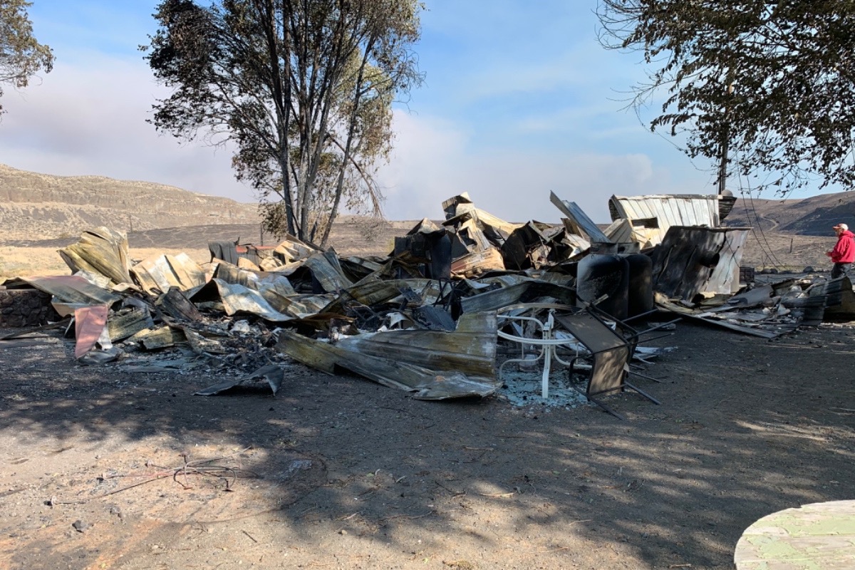 Fundraiser for Ginger Merritt by Theresa Scheib : Jack’s Resort Fire Fund