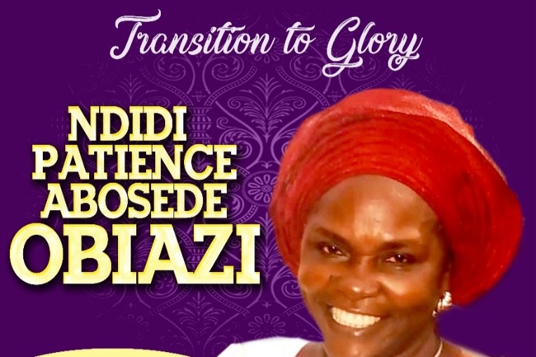 Fundraiser by Emmanuel Odiase : In Loving Memory of Mrs. Ndidi Patience Obiazi