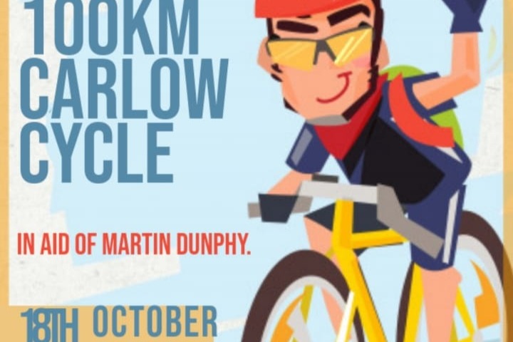Fundraiser by Paul McElligott : 100km Cycle for Martin Dunphy