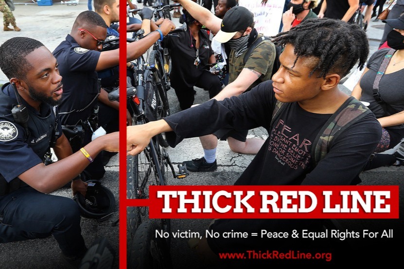 Fundraiser for THICKREDLINE Project by Howard Lichtman : Thick Red Line
