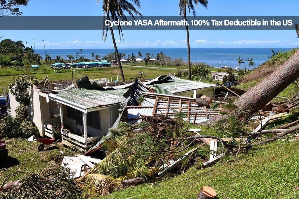 Fundraiser by Amal Prasad : FIJI Cyclone YASA 2020 - USA