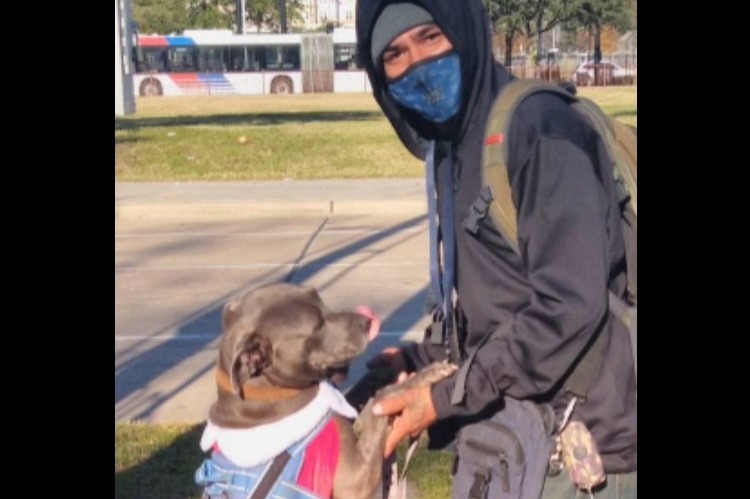 Fundraiser for Sam Rivera by Craig Steury : Sam and Bella Homeless Man ...
